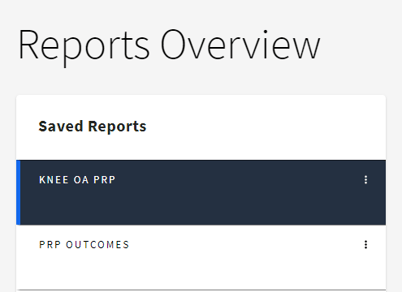 Creating a New Report Template